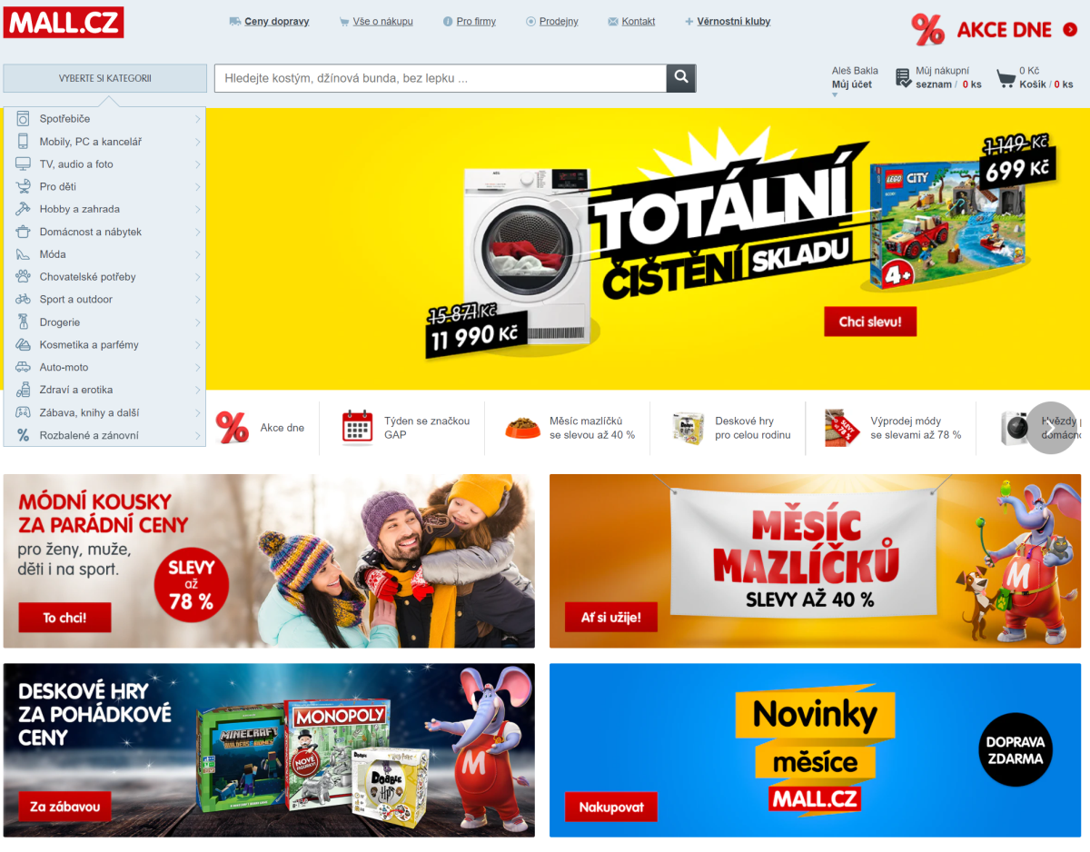 Mall.cz recenze e-shopu + ZKUŠENOSTI 2025